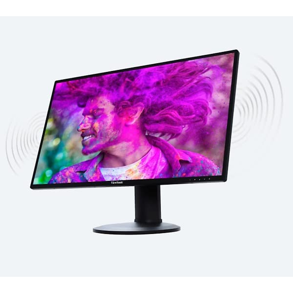 ViewSonic 27" W, IPS, Wqhd 2560 X 1440, 5ms Response Time, 50m:1, 178 Degrees, Wall Mount Vesa 100x100mm, Ac 100-240v, 3 Yrs