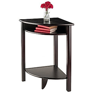 Winsome Liso Corner Desk, Espresso