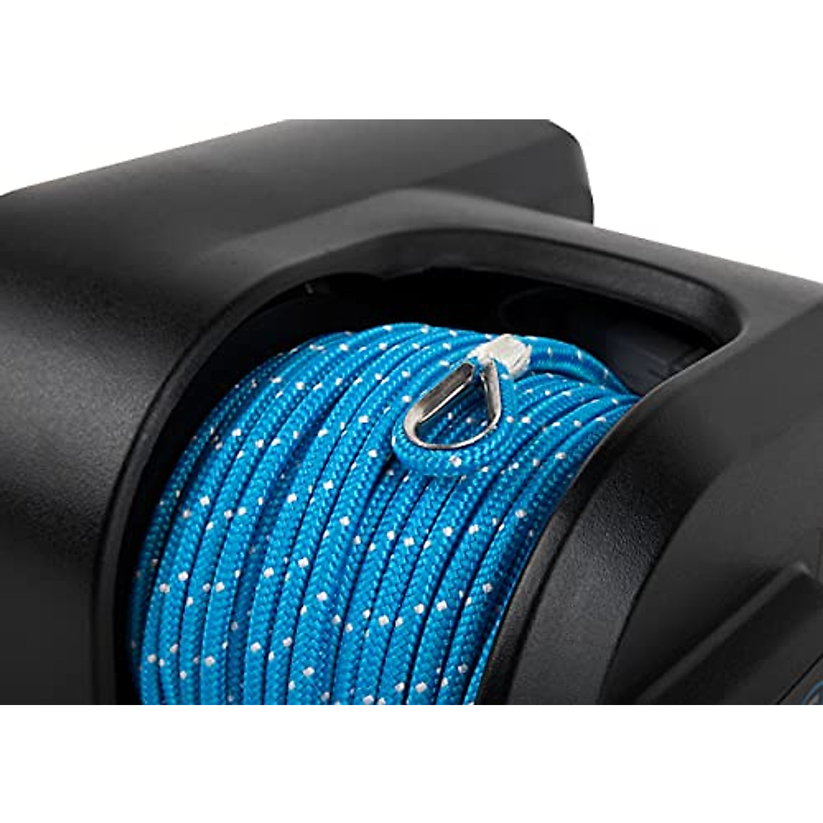 Trac Outdoors StrikeZone 25 Electric Anchor Winch - Anchors Up to 25 lb. - Includes 100-feet of Pre-Wound Anchor Rope with Use (69001)