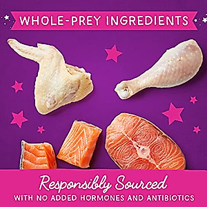 Stella & Chewy’s Freeze-Dried Raw Marie’s Magical Dinner Dust – Grain Free, Protein Rich Cat & Kitten Food Topper – Wild-Caught Salmon & Cage-Free Chicken Recipe – 7 oz Bag