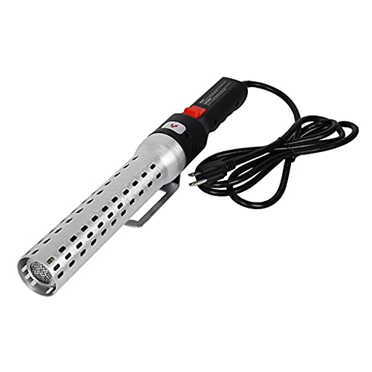 GasSaf Electric Charcoal Fire Starter and Lighter for Big Green Egg Fireplace Fire Pits Campfires and Others, with Built-in Blower Quick BBQ Lighting Charcoal, Wood and Others(Ceramic Core)