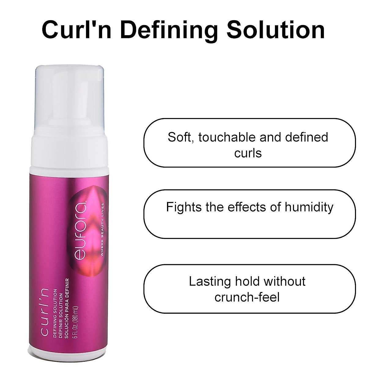 Eufora Curl'n Defining Solution 6oz