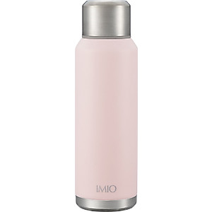 Wahei Freiz IM-0008 Immio Slim Bottle, Office, Portable, 10.1 fl oz (300 ml), Pink, Vacuum Insulated Construction, Hot or Cold
