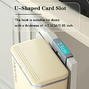 Kitchen Trash Can,Compost Trash Can,Hanging Trash Can for Kitchen Cabinet Door,Multifunctional Hanging Trash Can with Lid,8L/12L Small Kitchen Garbage Can,for Counter Top or Under Sink