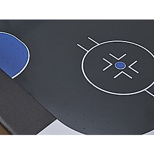 TRIUMPH SPORTS USA Lumen-X Lazer 6’ Interactive Air Hockey Table Featuring All-Rail LED Lighting and In-Game Music