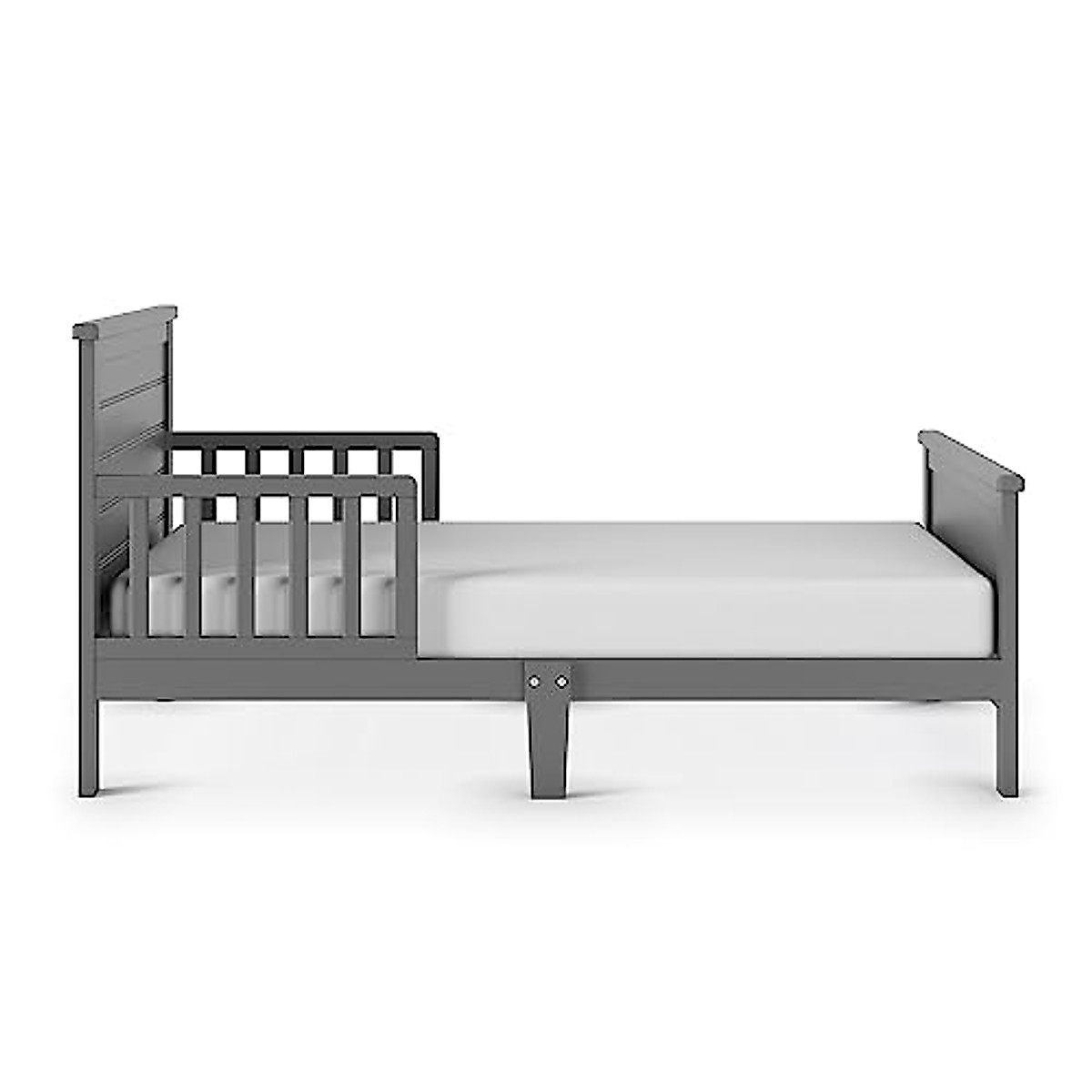 Forever Eclectic Woodland Flat Top Toddler Bed, Brushed Pebble