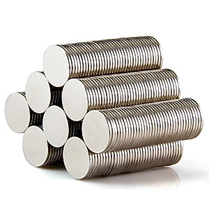 wotoy 45 Pieces 12x1mm DIY Personalized Multi-Use for Fridge Door Whiteboard Map Bulletin Boards