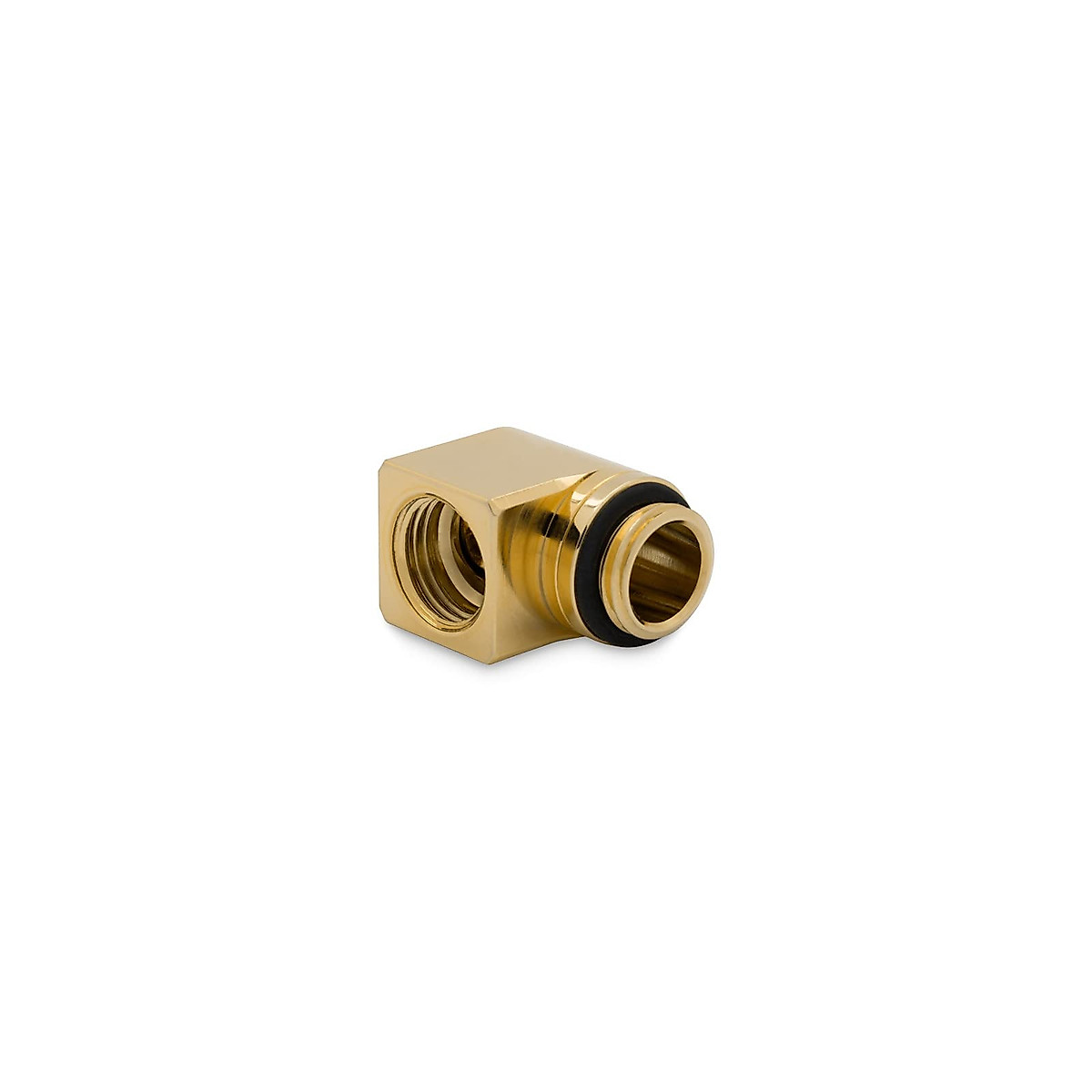 EKWB EK-Quantum Torque Micro Rotary 90 Degree Angled Fitting, Gold