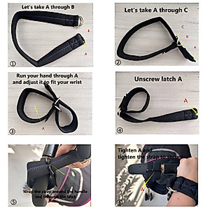 MoBearer Baby Stroller Safety Wrist Strap or Large Dog Leash,Straps Hands Leash for Stroller or Wheelchair Security-Accessory for Child Safety or Large Dog