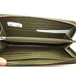 Coach Women's Accordion Wallet (Cargo Green)