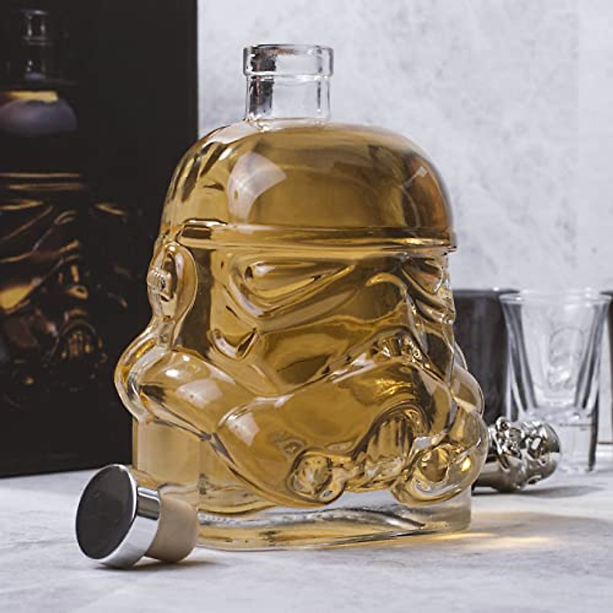 Thumbs Up Star Wars Glass Stormtrooper Decanter