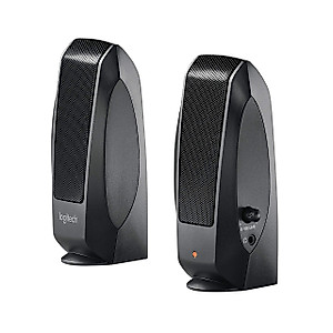 Logitech S120 2.0 Stereo Speakers, Black