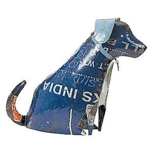 Foreside Home & Garden Home & Garden 77463 Foreside Recycled Dog Sitting Large