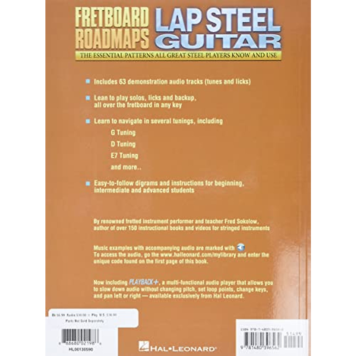 Fretboard Roadmaps - Lap Steel Guitar Book/Online Audio