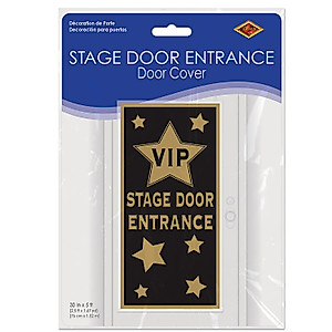 VIP Stage Door Entrance Door Cover Party Accessory (1 count) (1/Pkg)