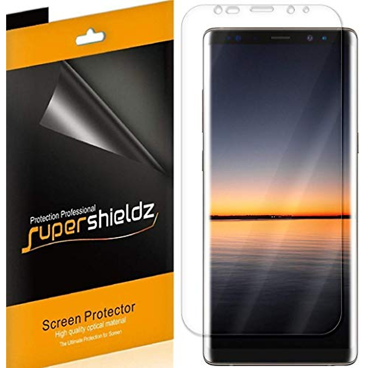 Supershieldz (2 Pack) Designed for Samsung Galaxy Note 9 Screen Protector, 0.23mm High Definition Clear Shield (TPU)