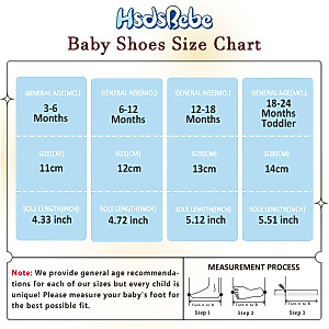HsdsBebe Baby Boys Girls Pu Leather Hard Bottom Walking Sneakers Toddler Rubber Sole First Walkers Infant Cartoon Slippers Crib Shoes(6-12 Months)