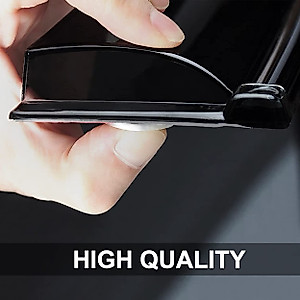 Puermto 94550 Side Window Visor Wind Deflector, 4pcs Out-Channel Rain Guards Set fit for 2006 Lincoln Zephyr&2007-2012 Lincoln MKZ& 2006-2012 Ford Fusion&2006-2011 Mercury Milan