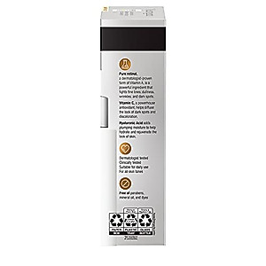 Neutrogena Rapid Tone Repair Retinol + Vitamin C Facial Moisturizer with Retinol, Vitamin C, Hyaluronic Acid & SPF 30 Sunscreen, Tone-Evening & Brightening Face Cream, 1 fl. oz