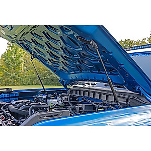 Rough Country Hydraulic Hood Assist for 2021-2022 Ford Bronco 4WD - 51060 Black