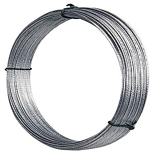 Picture Hanging Wire #2 100-Feet Braided Picture Wire Heavy for Photo Frame Picture,Artwork,Mirror Hanging,Supports up to 30lbs