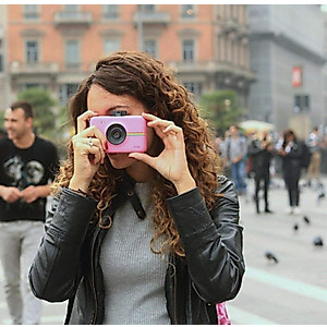 Zink Polaroid SNAP Touch 2.0 – 13MP Portable Instant Print Digital Photo Camera w/ Built-In Touchscreen Display, Black