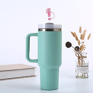 4 Pack Silicone Straw Cover Cap for Stanley Cup,Straw Topper Compatible with 40oz Tumbler with Handle,Cloud Straw Tip Covers for 10 mm Straws Stanley Cups Accessories