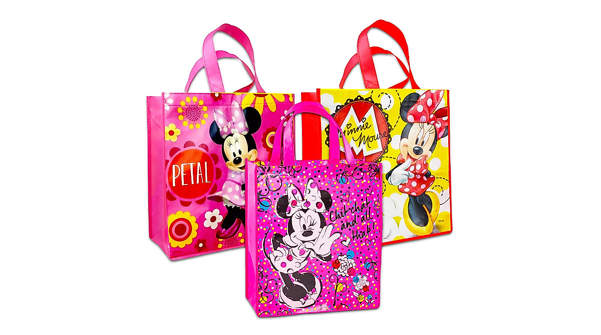 Disney Minnie Mouse Tote Bags Bundle – Reusable & Fun for All Ages