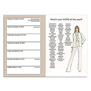 Blue Mountain Arts 2023 Weekly & Monthly Planner “This Is Your Year to Bloom” 8 x 6 in. Spiral-Bound Date Book for Her by Heather Stillufsen with Inspirational and Motivational Messages—from