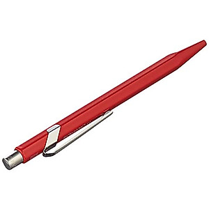 Caran d'Ache 849: Metal Pen Ballpoint Red, Red Cartridge (849.020)