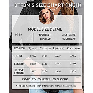 BTFBM Women's Satin Button Down Shirts Roll Up Long Sleeve Lapel V Neck Loose Casual Work Summer Fall Blouse Tops 2023(Leopard Black, Small)