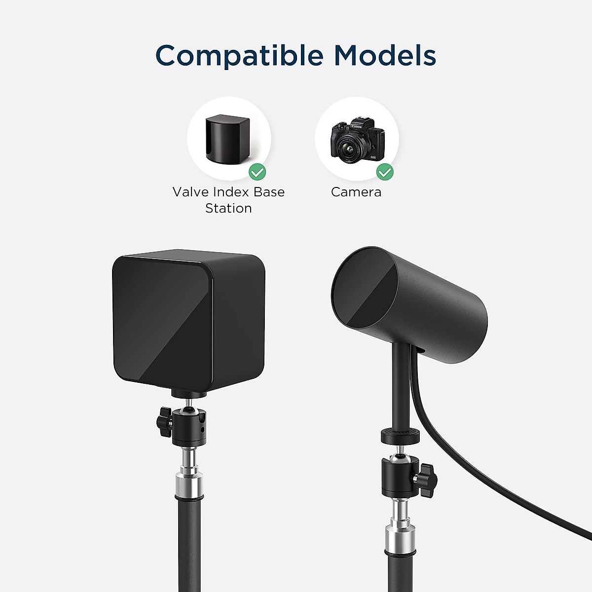 KIWI design Valve Index Face Gasket and Base Station Mount VR Accessories for Valve Index