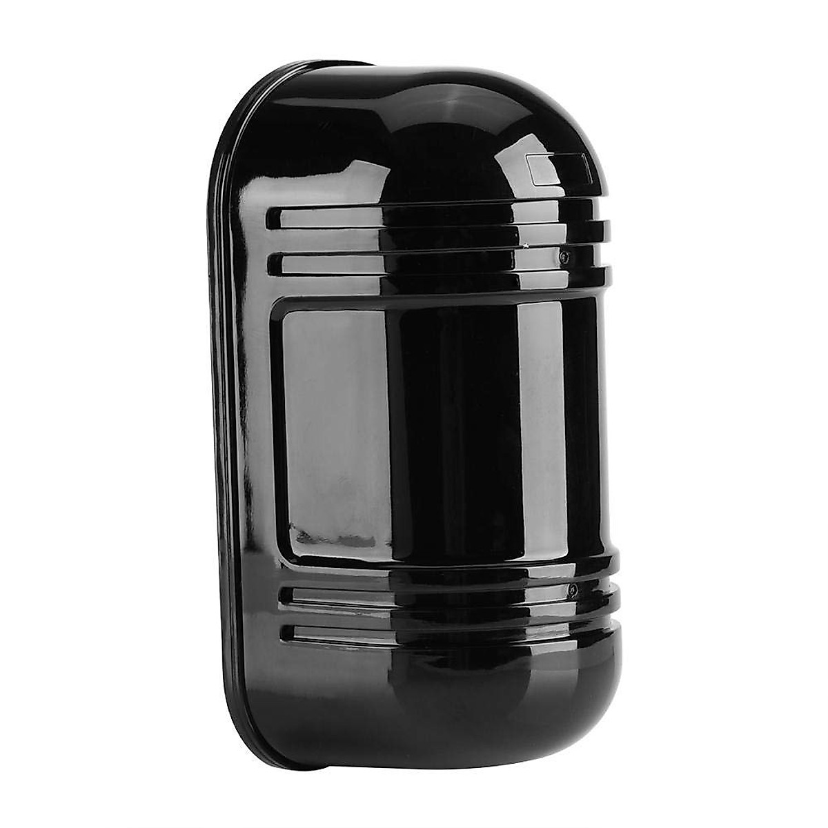 Omabeta 100m Sensor Alarm Dual Beam Photoelectric Infrared Detector Dual Beam Alarm Accessories Black for Home Security Outdoors