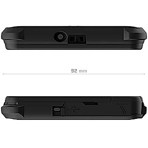 Ghostek NAUTICAL S22 Ultra Case Waterproof with Screen Camera Protector, Belt Clip Holster Heavy Duty Protective Full Body Phone Covers Designed for 2022 Samsung Galaxy S22 Ultra 5G (6.8 inch) (Black)