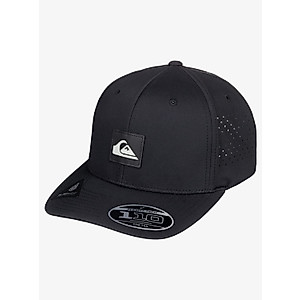 Quiksilver mens Adapted Hat Baseball Cap, Black, Large-X-Large US