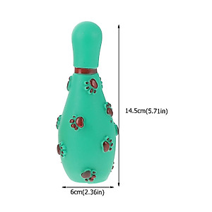 4Pcs Dog Toy -Dog Chew Toys for Aggressive Chewers, Indestructible Tough Durable Squeaky Interactive Dog Toys, Puppy Teeth Bowling Balls Toy for Small Meduium Large Breed