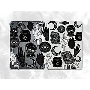 Witch Mystical Witchcraft case Compatible with iPad Mini Air Pro 7.9 8.3 9.7 10.2 10.9 11 12.9 inch Pattern Cover New 2022 2021 Trifold Stand 3 4 5 6 7 8 9 Generation 607 (12.9 Pro 3/4/5 gen)