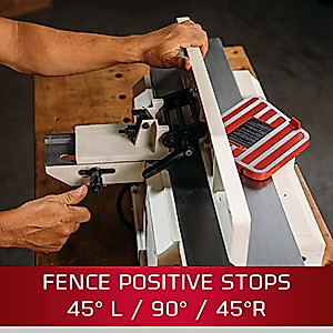 JET 6-Inch Benchtop Jointer, Helical Head, 1Ph 115V (JJ-6HHBT)