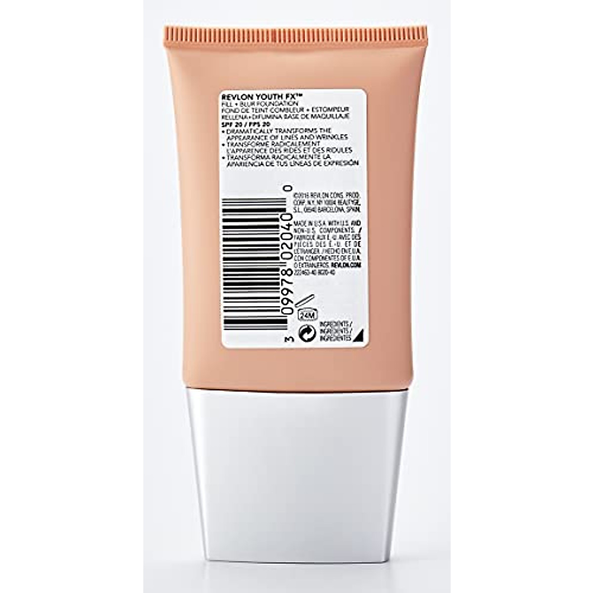 Youth Fx Fill + Blur Foundation 220Natural Beige Spf20 30Ml