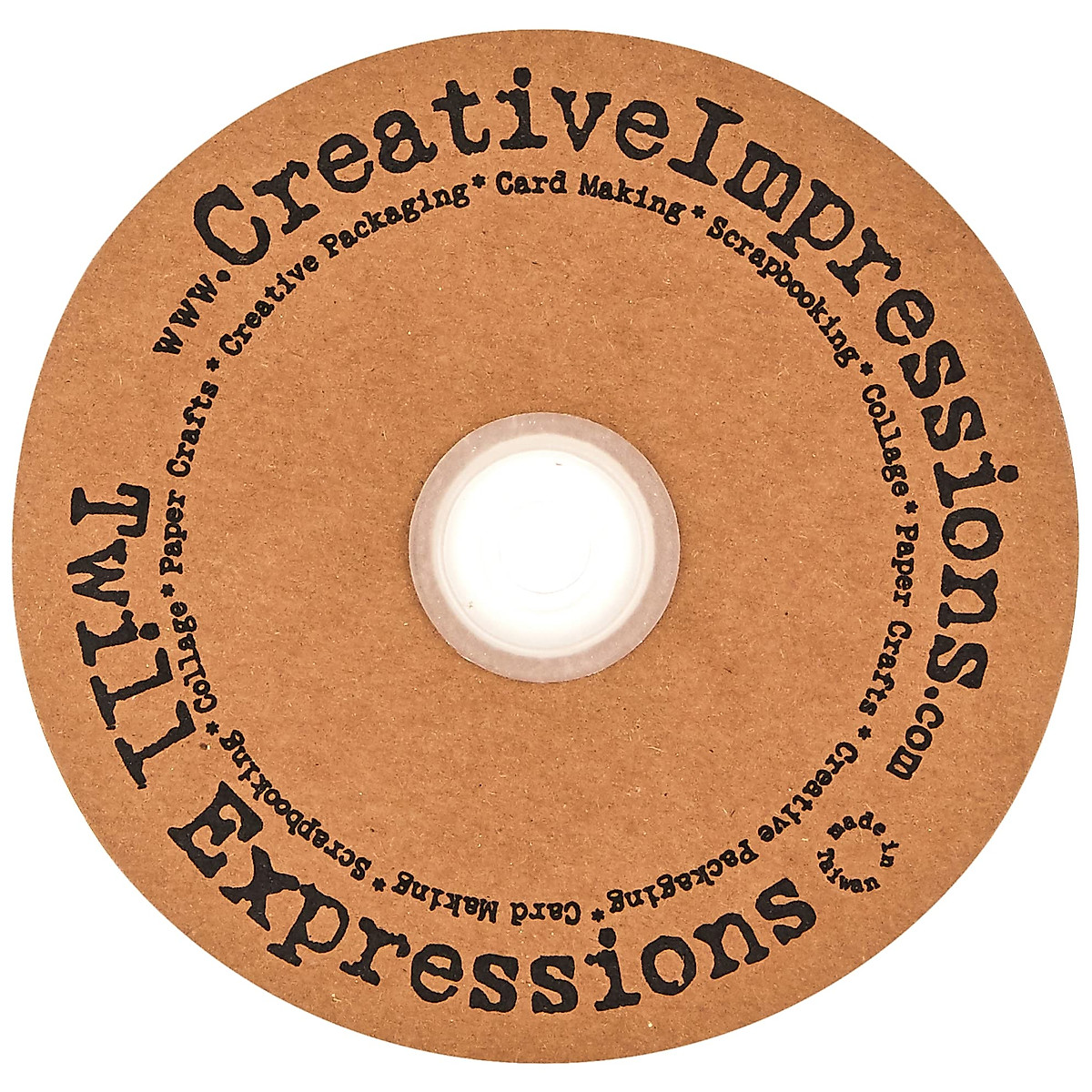 Creative Impressions Printed Twill .5" X25yd-Antique, 25-Yard, Anitque Ruler