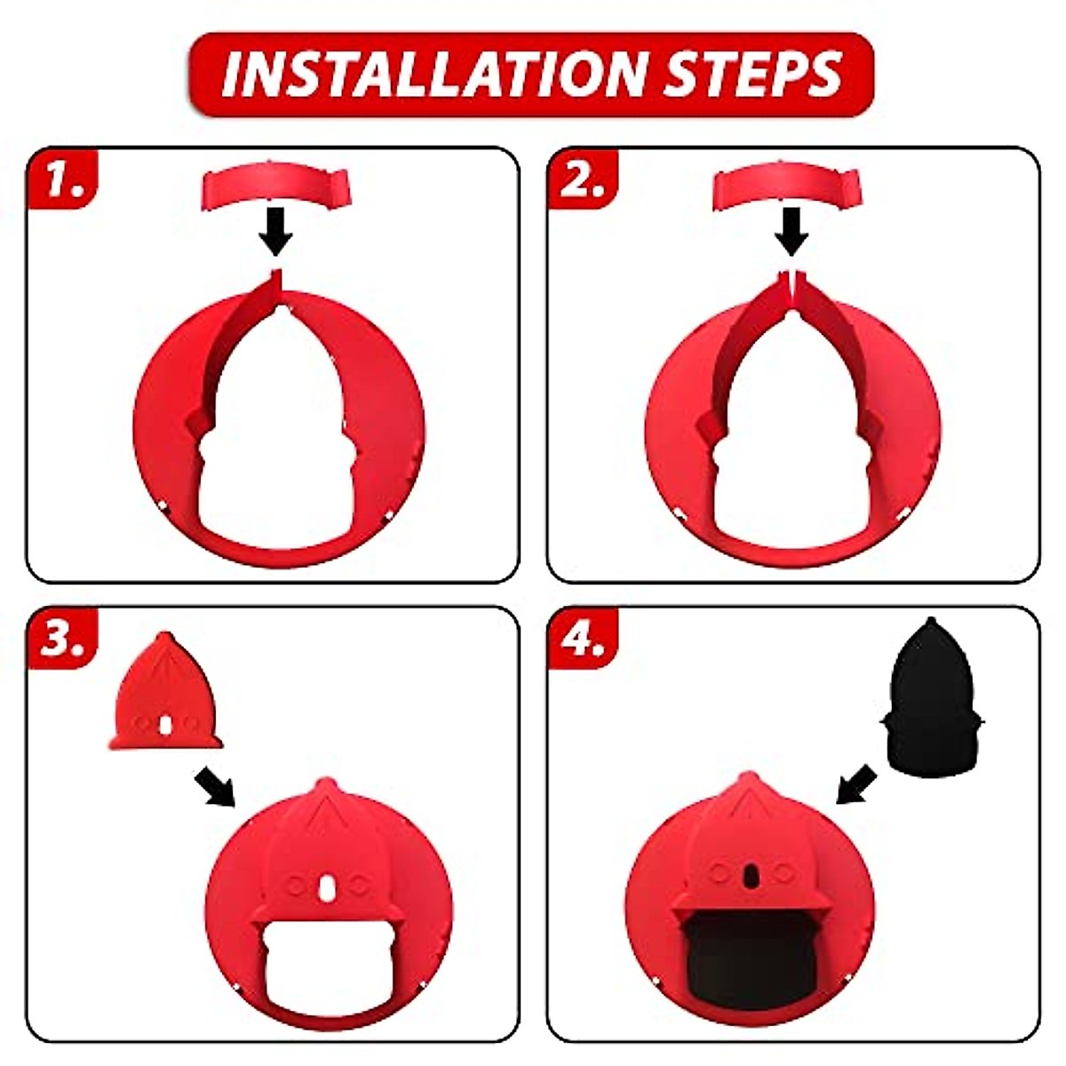 Bucket Lid Flip N Slide Humane Self-Resetting Mouse Trap