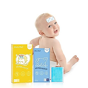 Fever Patch for Family,38 Sheet Fever Cooling Patches for Fever Discomfort, Heat Relief, Drug Free Cooling Gel Pads, Fever Reducer, First Aid, Home and Travel (Family 38 Sheets)