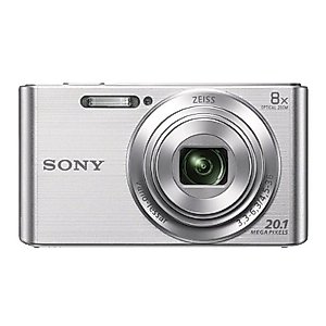 Sony DSCW830 20.1 MP Digital Camera with 2.7-Inch LCD (Silver)