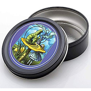 Stash Tins - Alice By: Mikio Kennedy 3.5" Round Storage Container