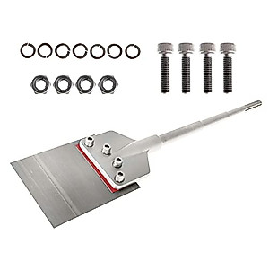 TINVHY SDS Max Floor Scraper, 6-in Wide Tile Removal Bit with Long Handle and Heavy Duty Blade for All SDS-Max Rotary Hammer Drills (6 x 25in)