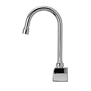 Zurn Z6922-XL AquaSense Wall-Mount Gooseneck Sensor Faucet with 0.5 GPM Aerator in Chrome