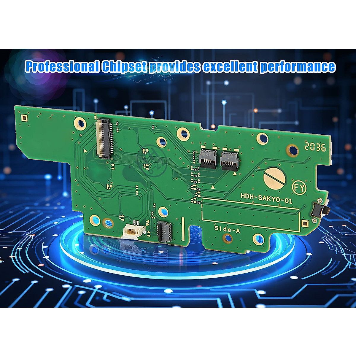 Left L Side Motherboard, for Switch Lite Left Handle, PCB Material L Side Board, Replacement Professional Game Console Key Board Part [video game]