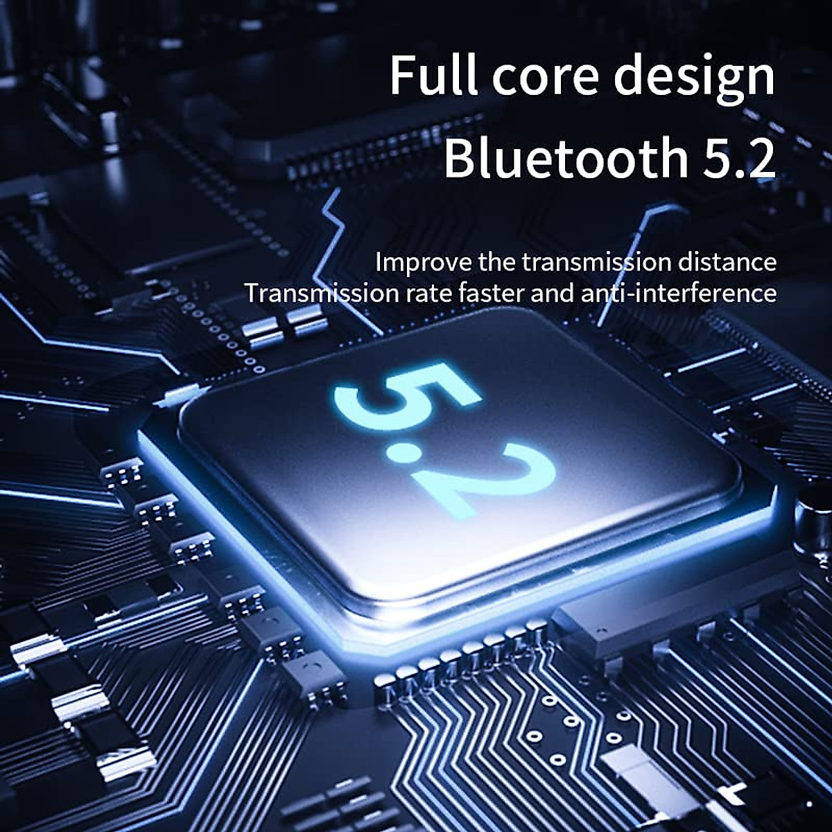 New Wireless Bluetooth Headset Black Technology Bone Conduction Running Sports Ear Hook