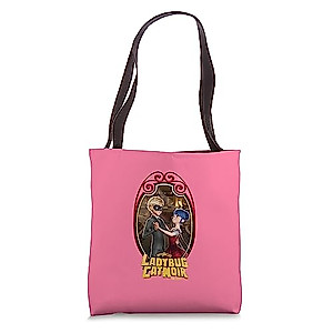 Miraculous Ladybug and Cat Noir The Movie Ball Dancing Tote Bag
