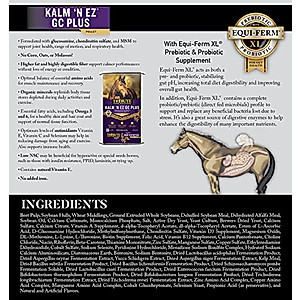 Kalmbach Feeds Tribute Kalm 'N Ez Gc Plus Pellets for Horse, 50 lb